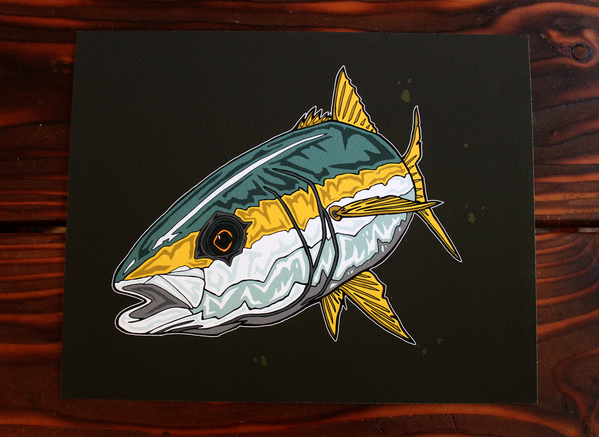 YELLOWTAIL PRINT | Kredo Art Company